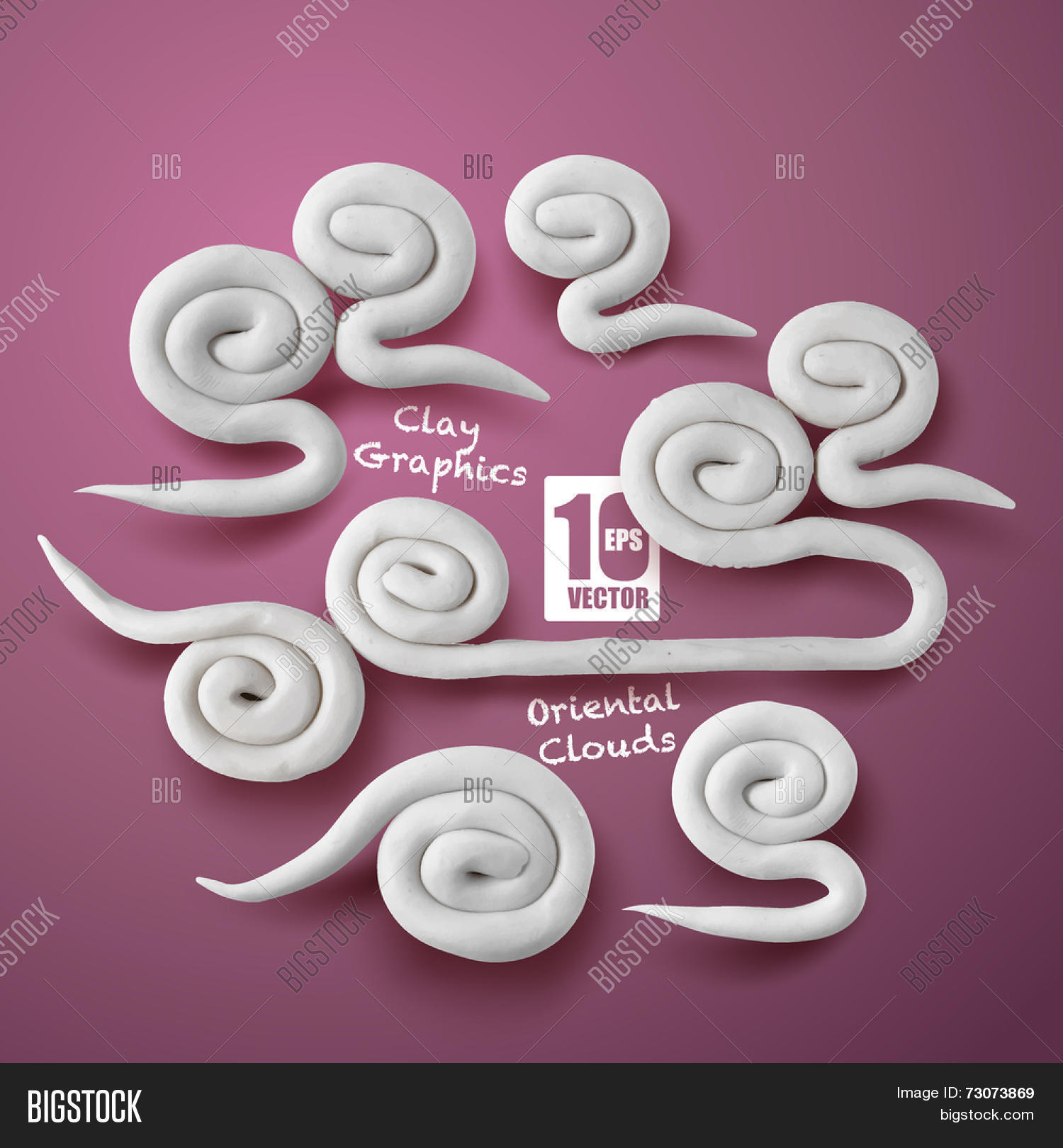 Vector Realistic Clay Vector & Photo (Free Trial) | Bigstock