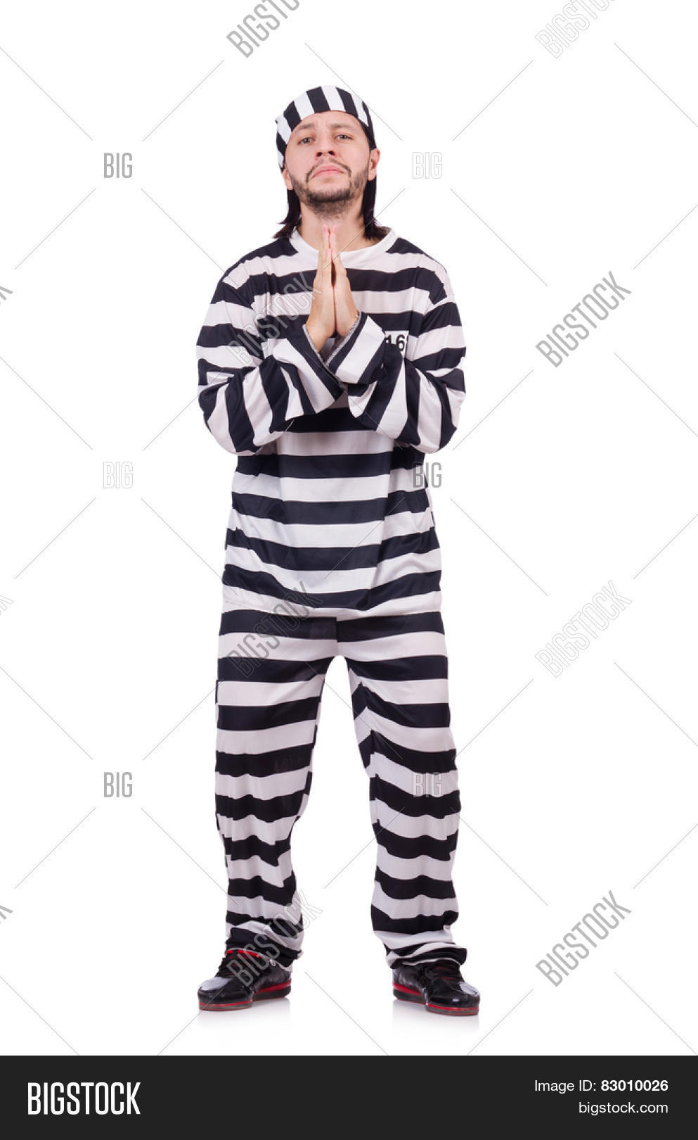 Prison Inmate Isolated Image & Photo (Free Trial) | Bigstock