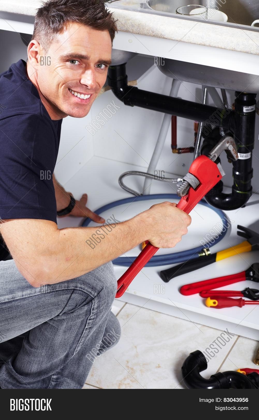 Plumber Man Tools Image & Photo (Free Trial) | Bigstock