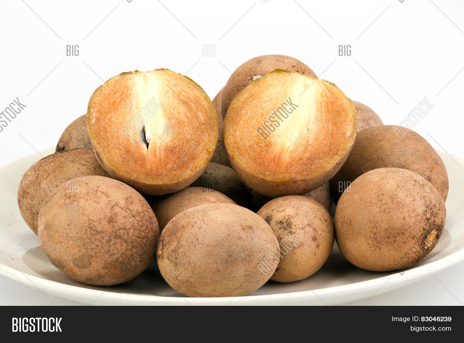 Fresh Sapodilla - Image & Photo (Free Trial) | Bigstock