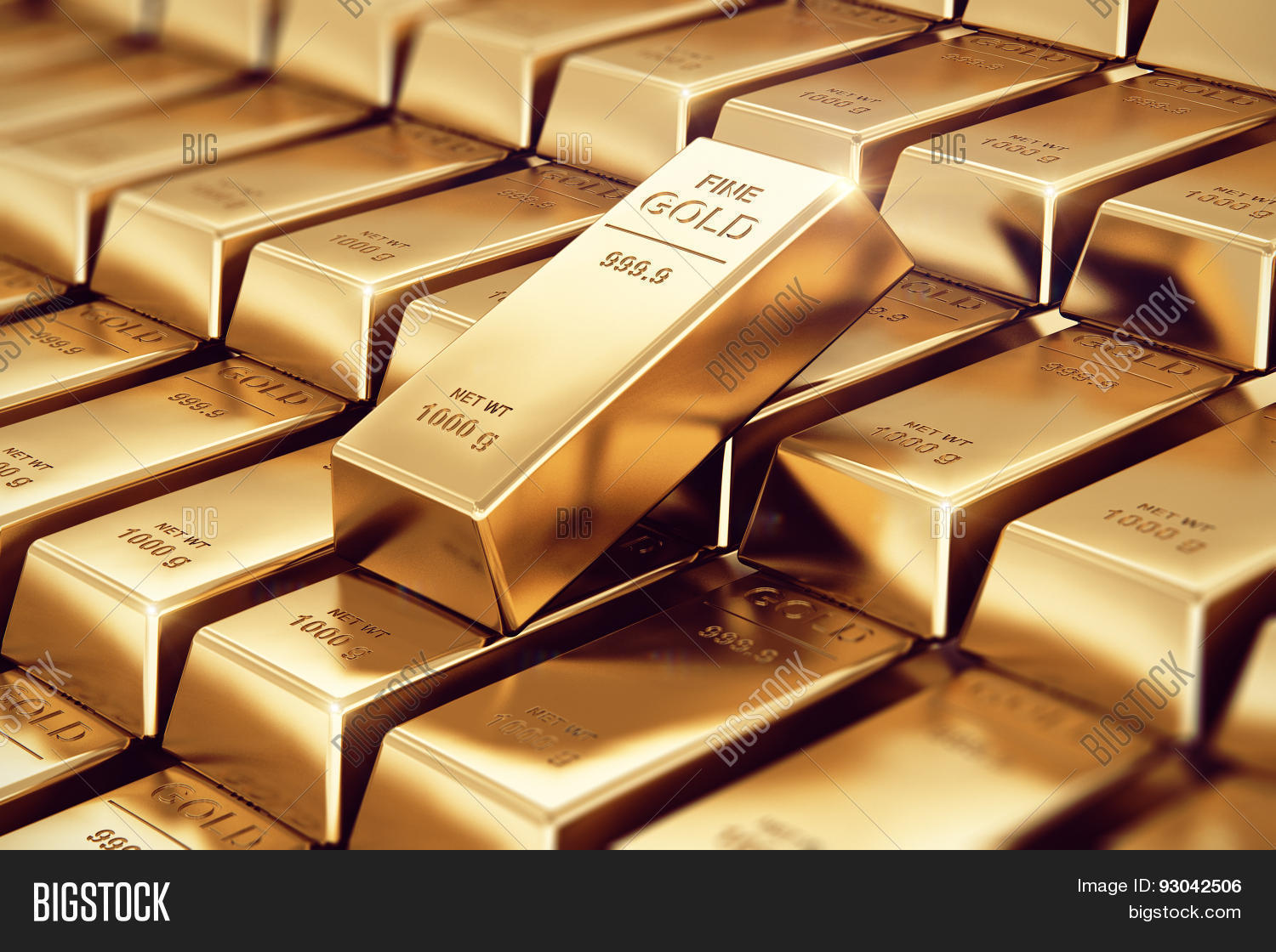 Gold Ingots Image & Photo (Free Trial) | Bigstock