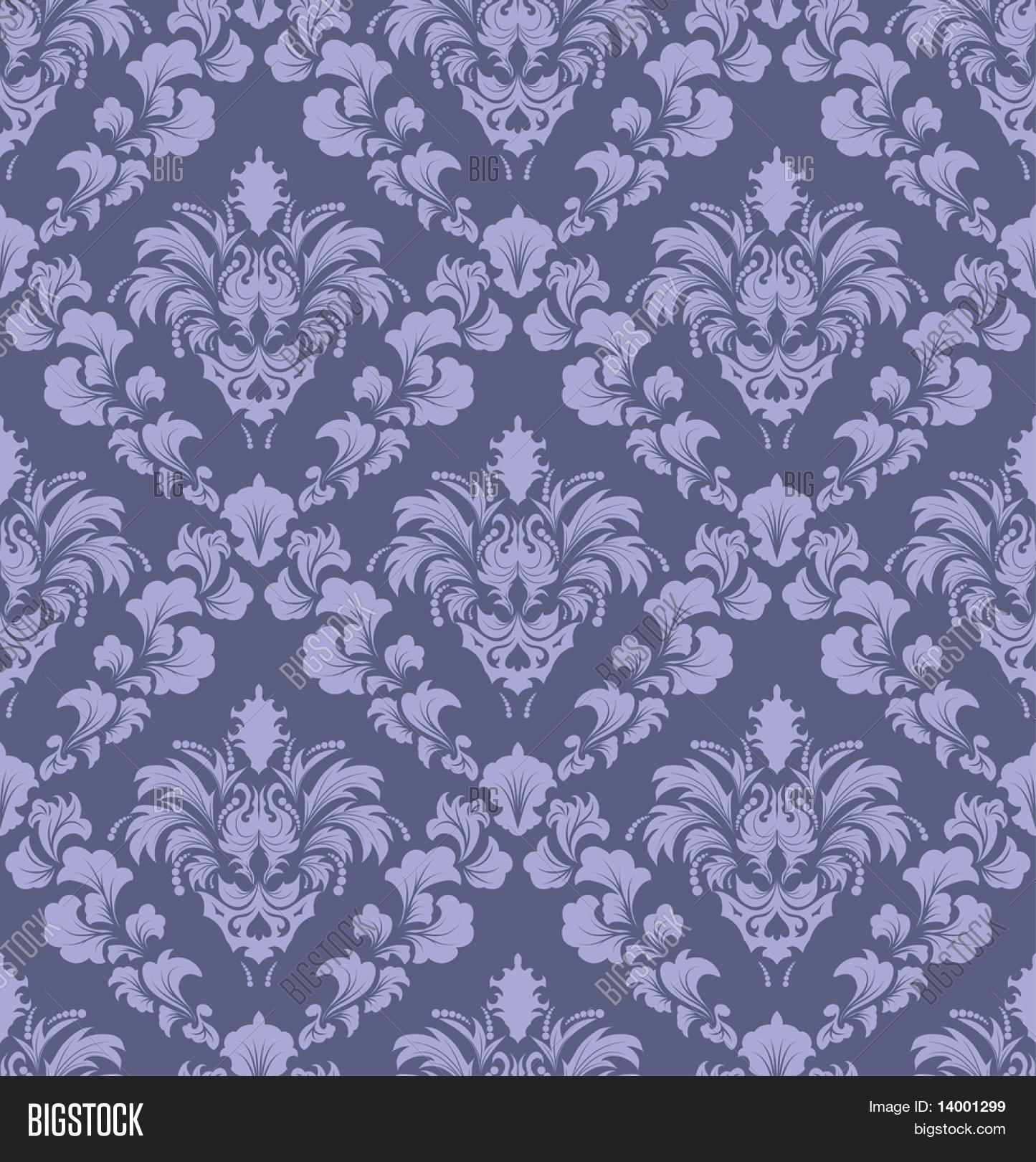 Damask Seamless Vector & Photo (Free Trial) | Bigstock