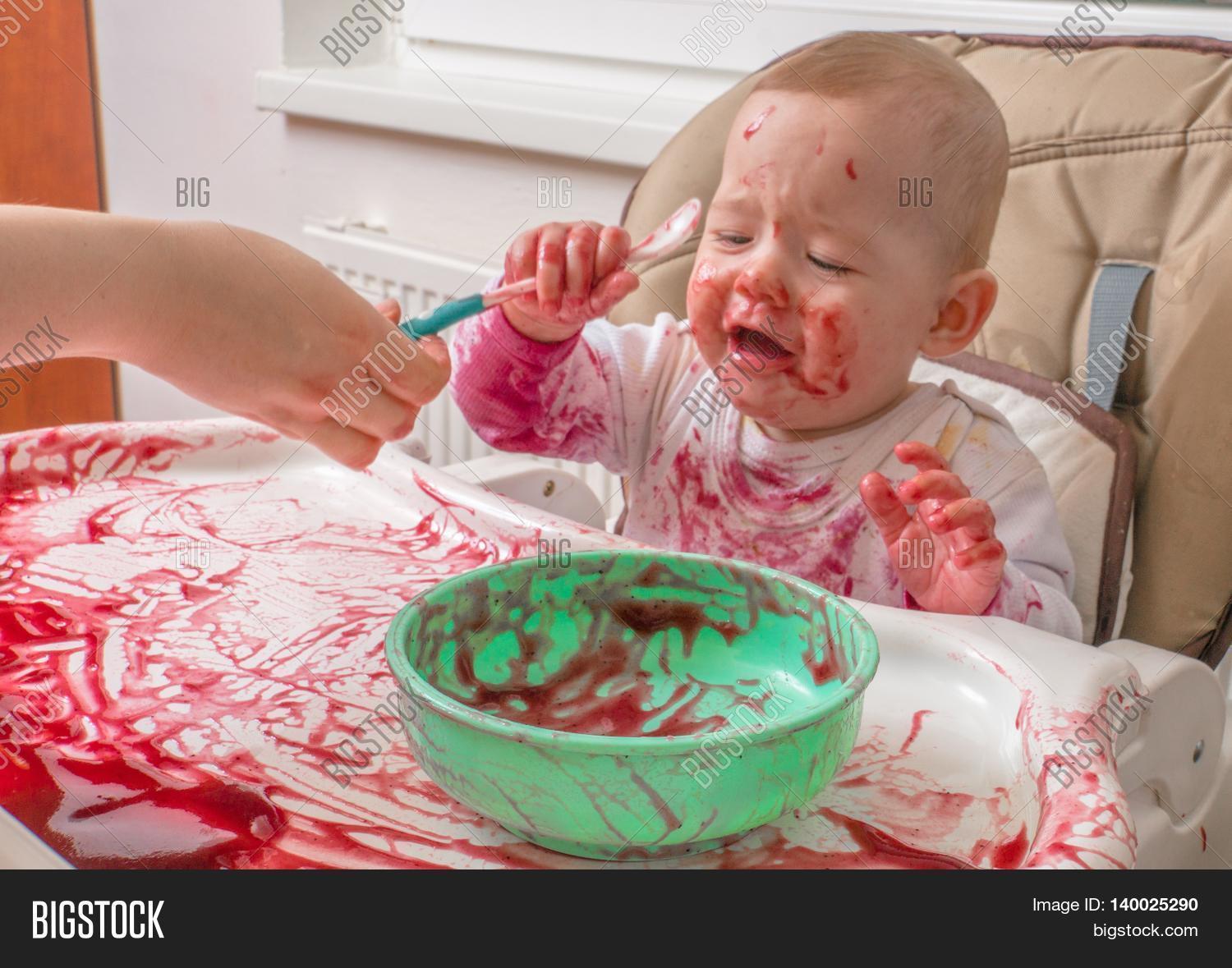 Messy Dirty Baby Image & Photo (Free Trial) | Bigstock