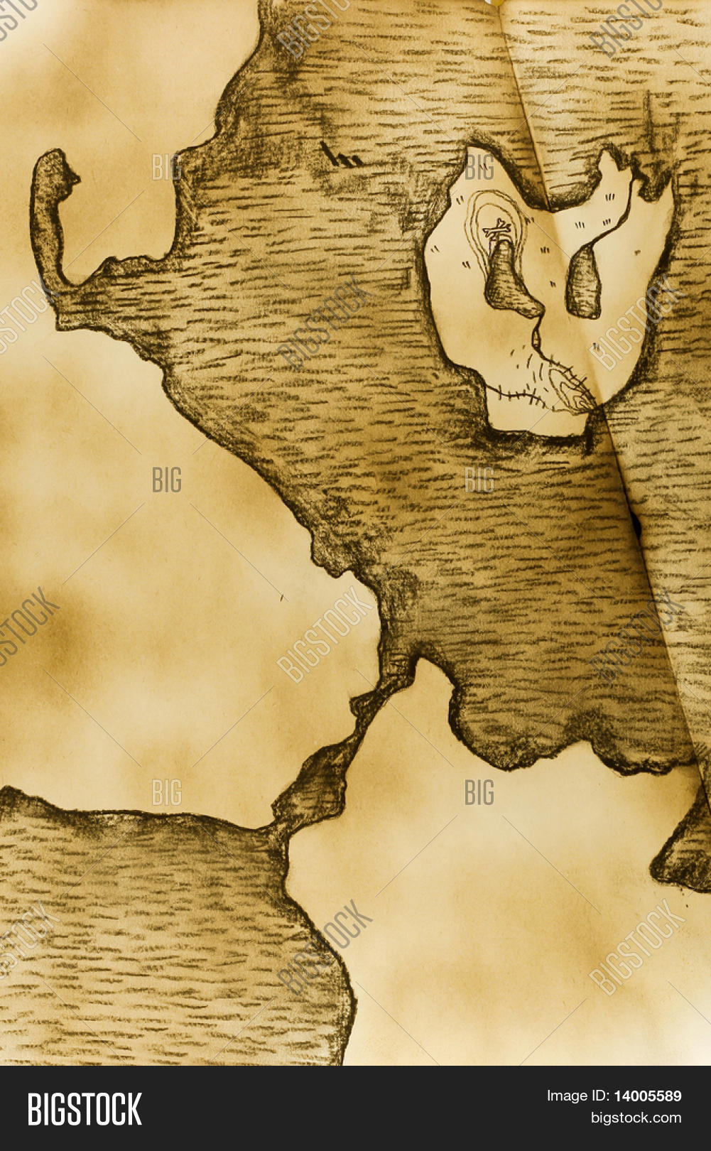Old Burned Map Image & Photo (Free Trial) | Bigstock