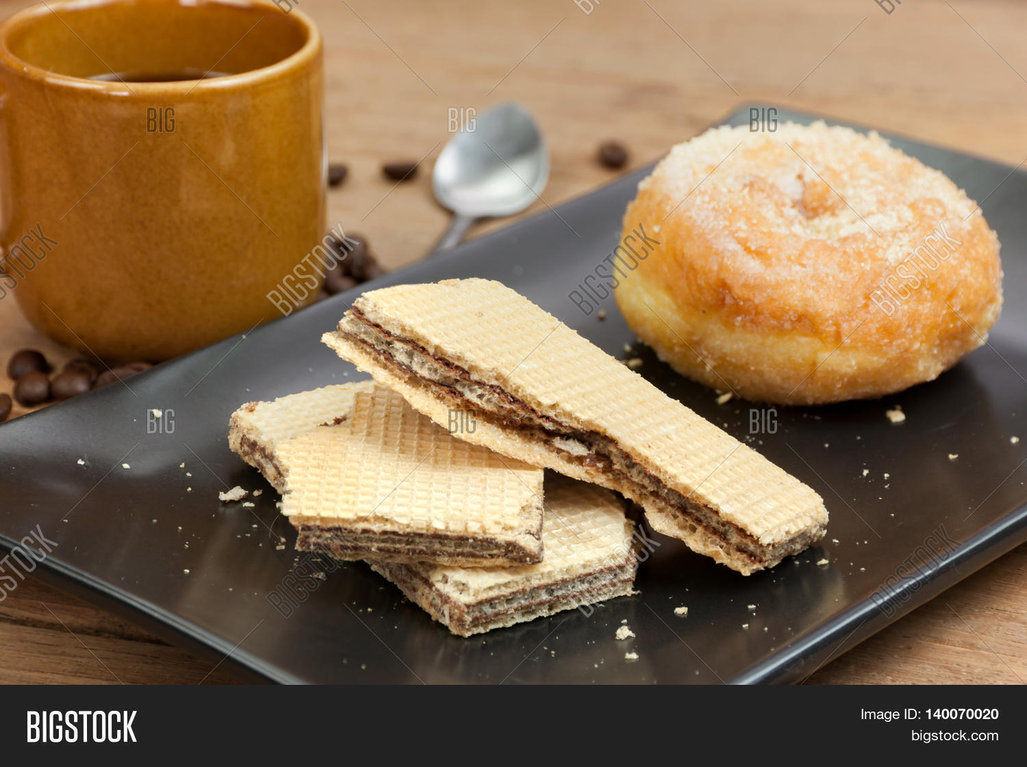 Coffee Wafer Stick Image & Photo (Free Trial) | Bigstock
