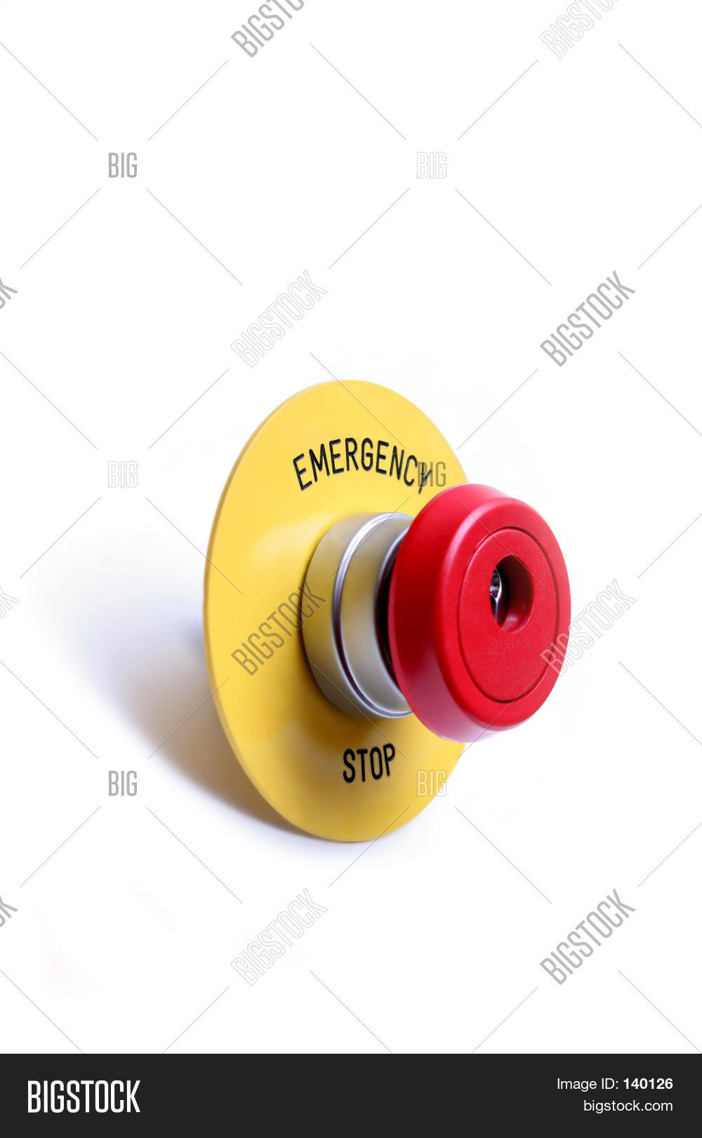 Emergency Stop Button Image & Photo (Free Trial) | Bigstock