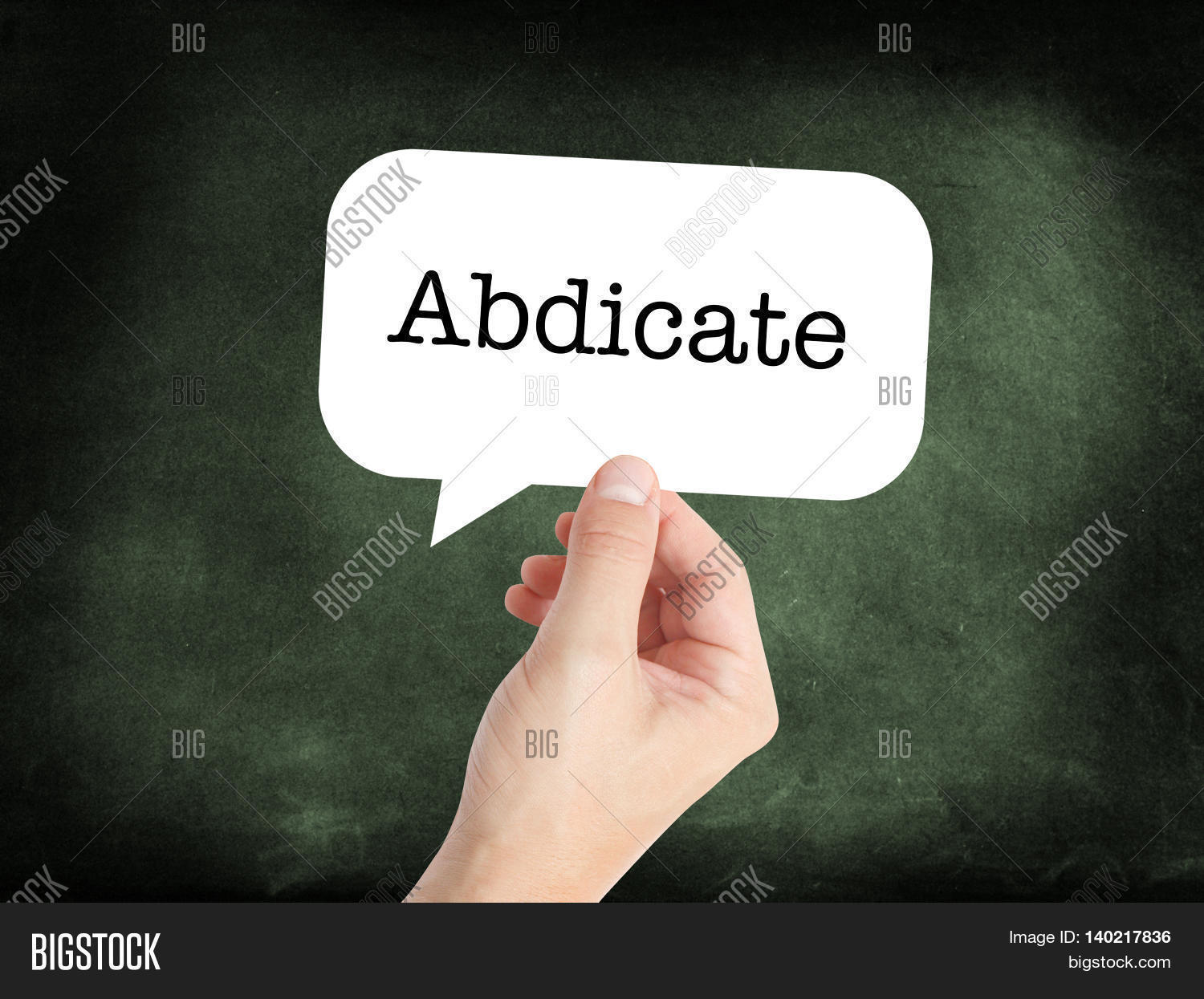 Abdicate Concept Image & Photo (Free Trial) | Bigstock