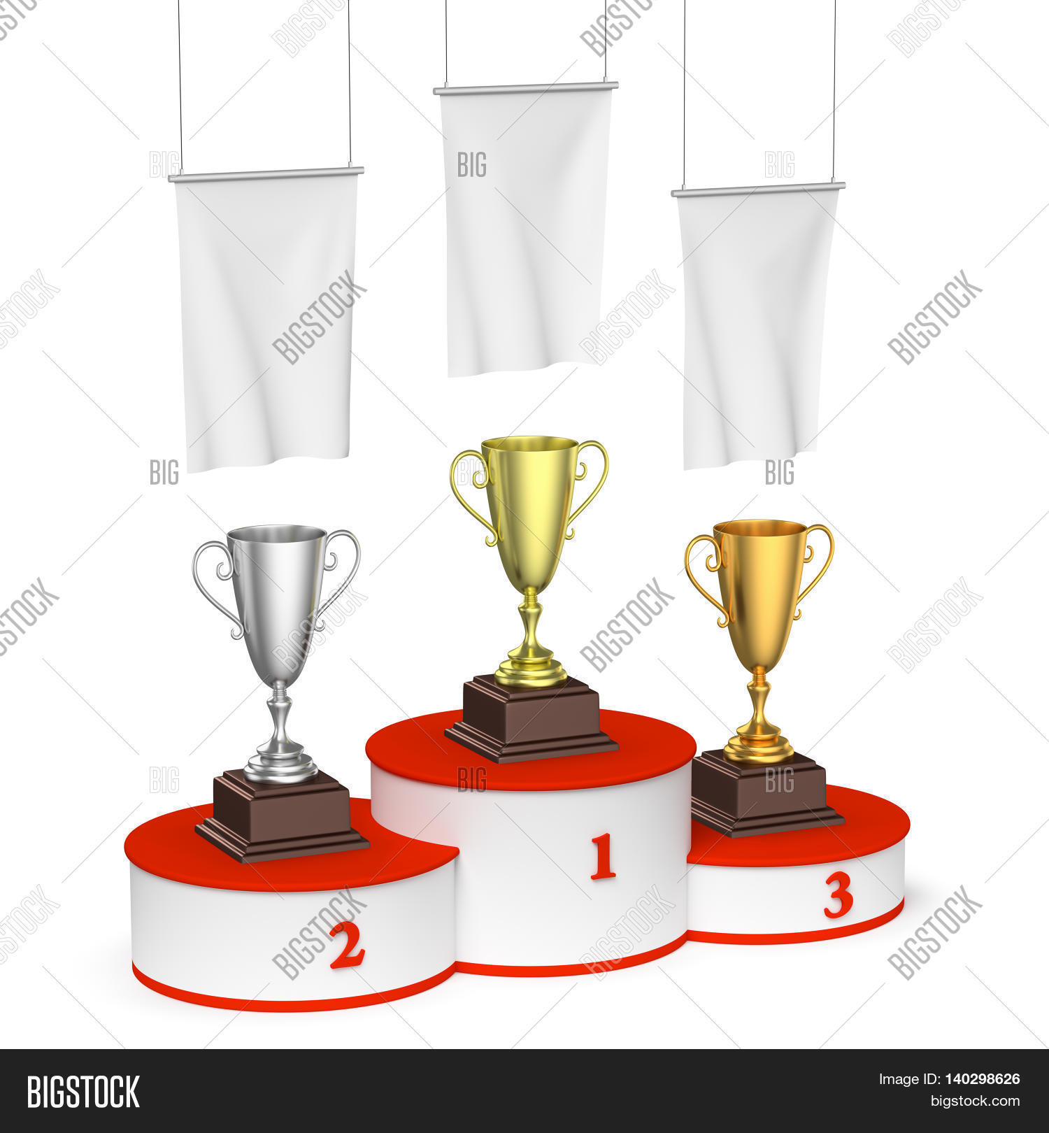 Winners Podium Trophy Image & Photo (Free Trial) | Bigstock