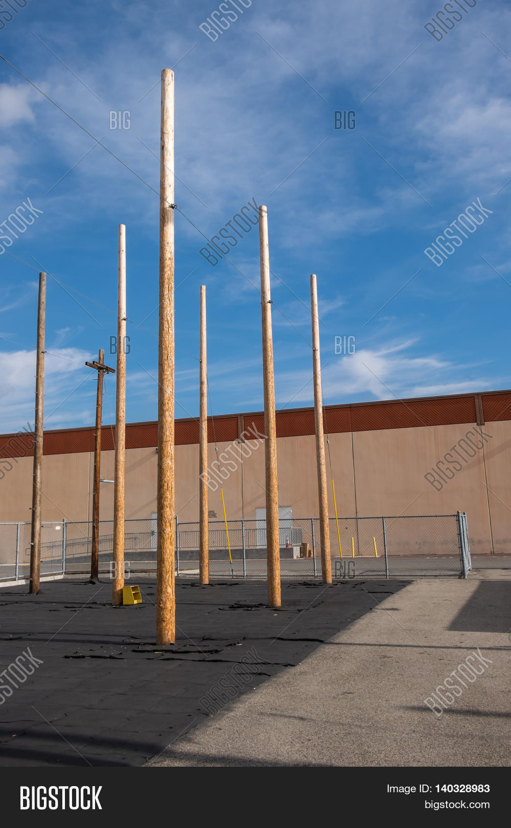 Utility Pole Climbing Image & Photo (Free Trial) | Bigstock