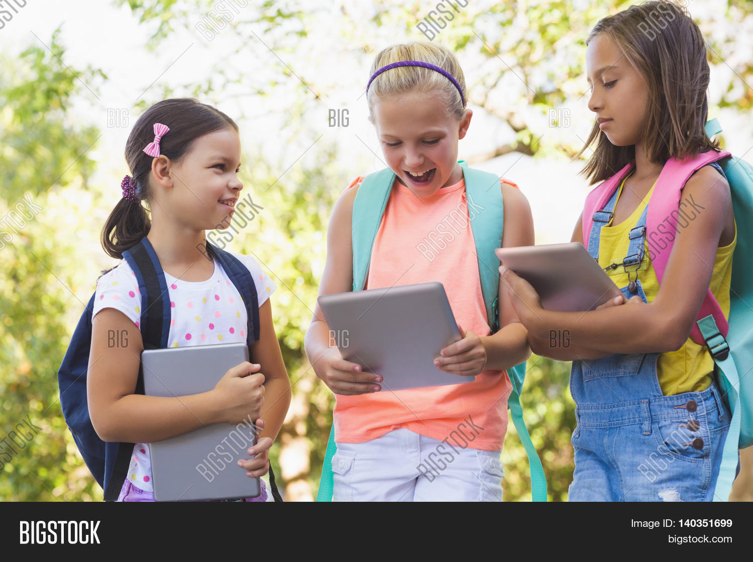 Happy School Kids Image & Photo (Free Trial) | Bigstock