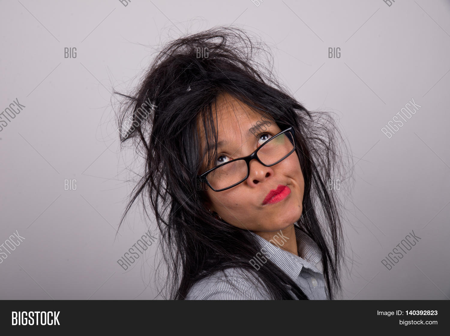 Crazy Frazzled Looking Image & Photo (Free Trial) | Bigstock