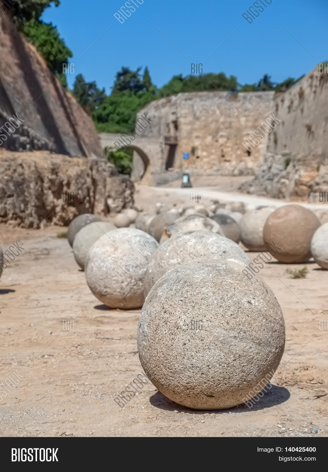 Ancient Stone Cannon Image & Photo (Free Trial) | Bigstock