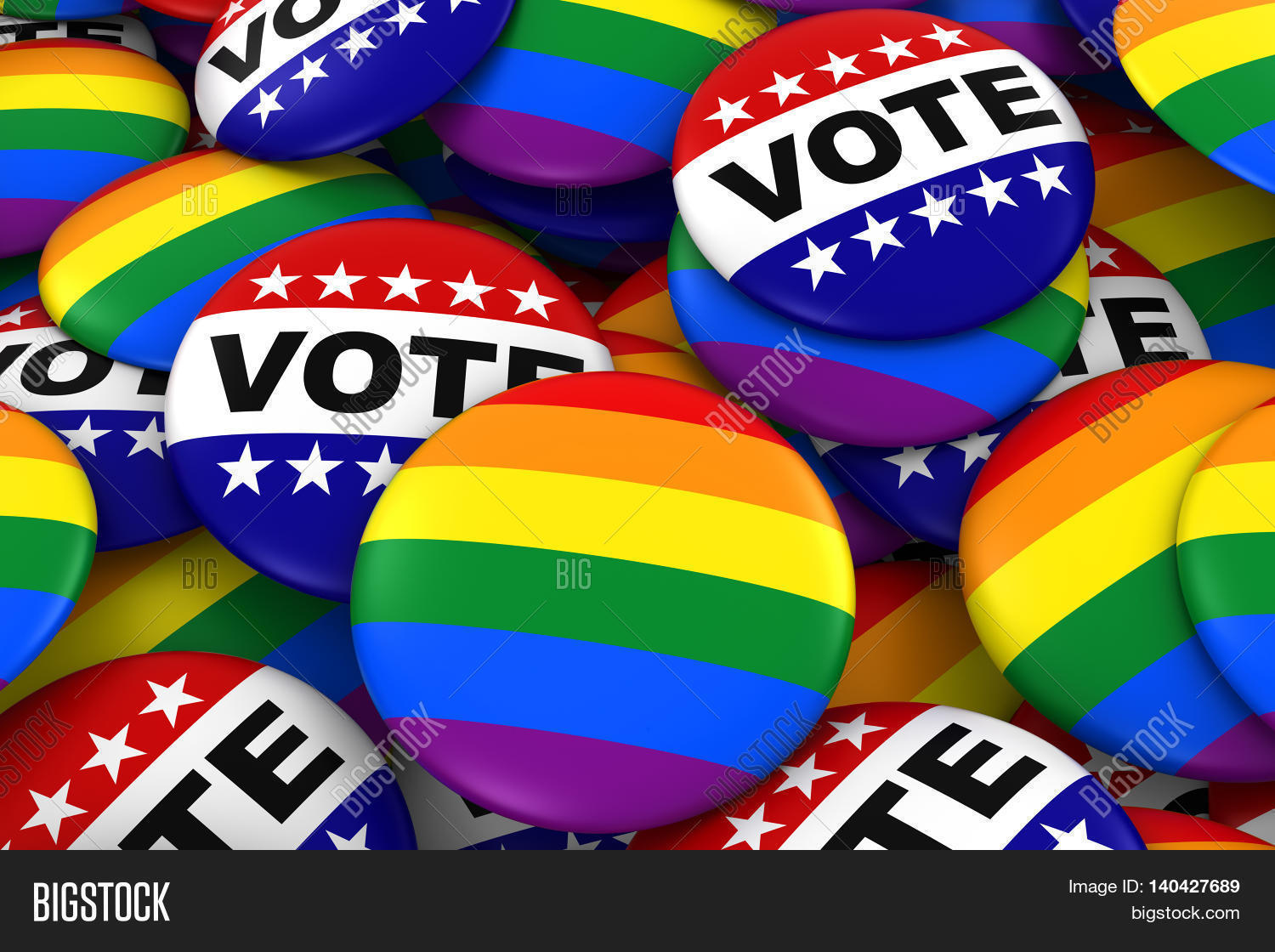 Vote Gay Rights Image & Photo (Free Trial) | Bigstock