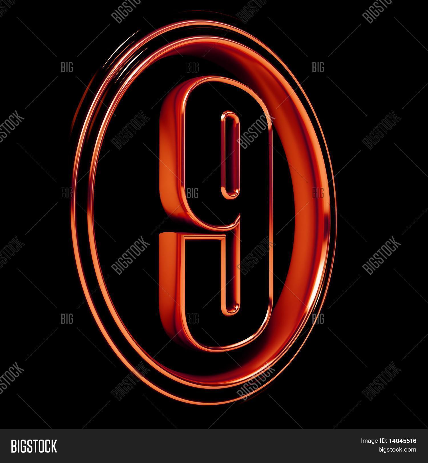 Red Metal Font Letter Image & Photo (Free Trial) | Bigstock
