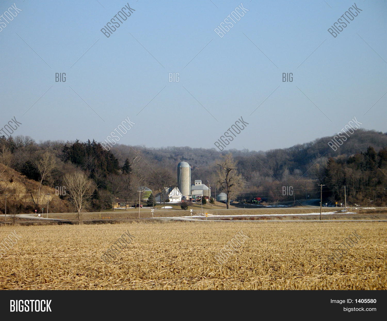 Farm Loess Hills Image & Photo (Free Trial) | Bigstock