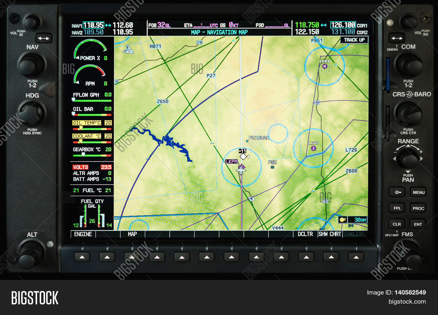 Airplane Glass Cockpit Image & Photo (Free Trial) | Bigstock