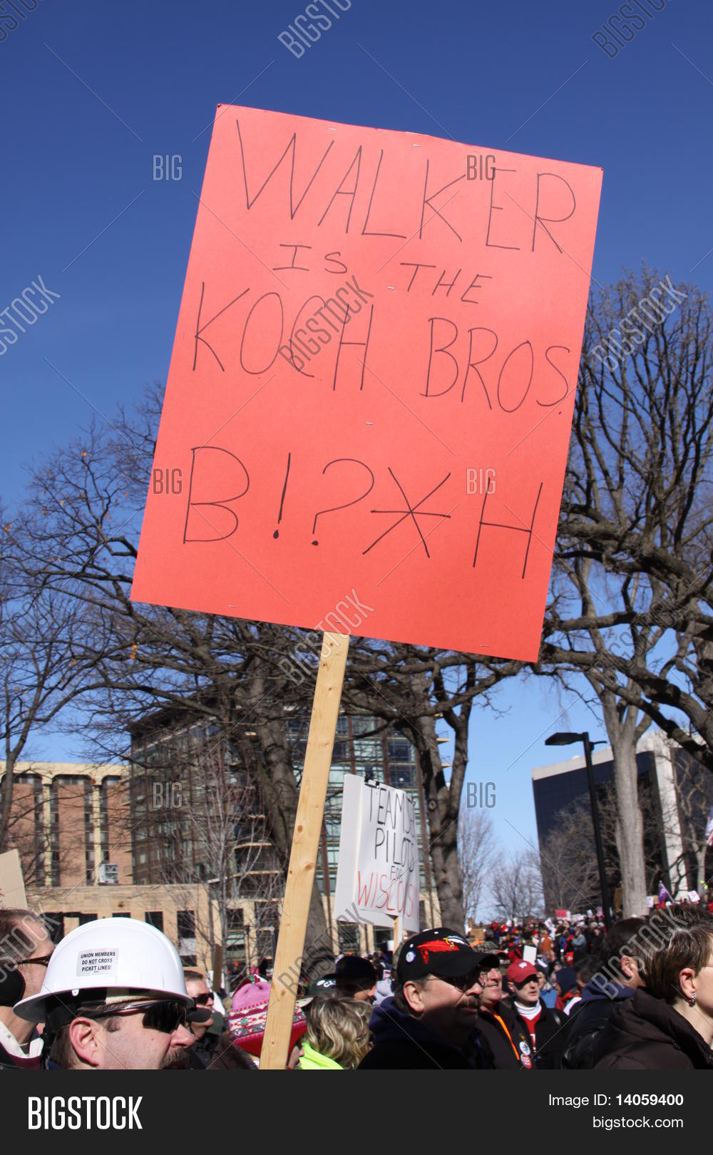 Protests Madison, WI Image & Photo (Free Trial) | Bigstock