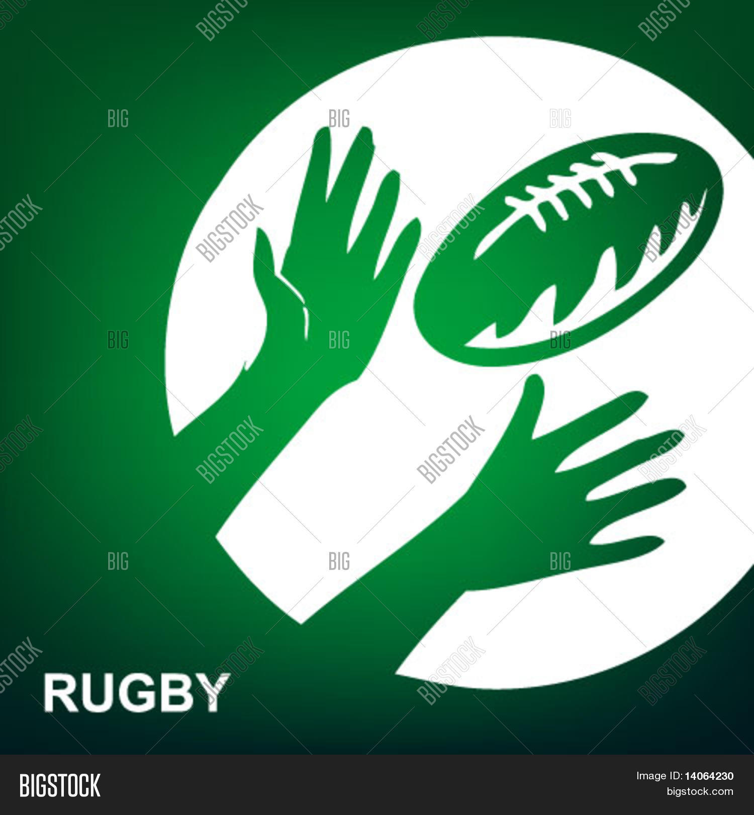 Sport Icon On Green Vector & Photo (Free Trial) | Bigstock