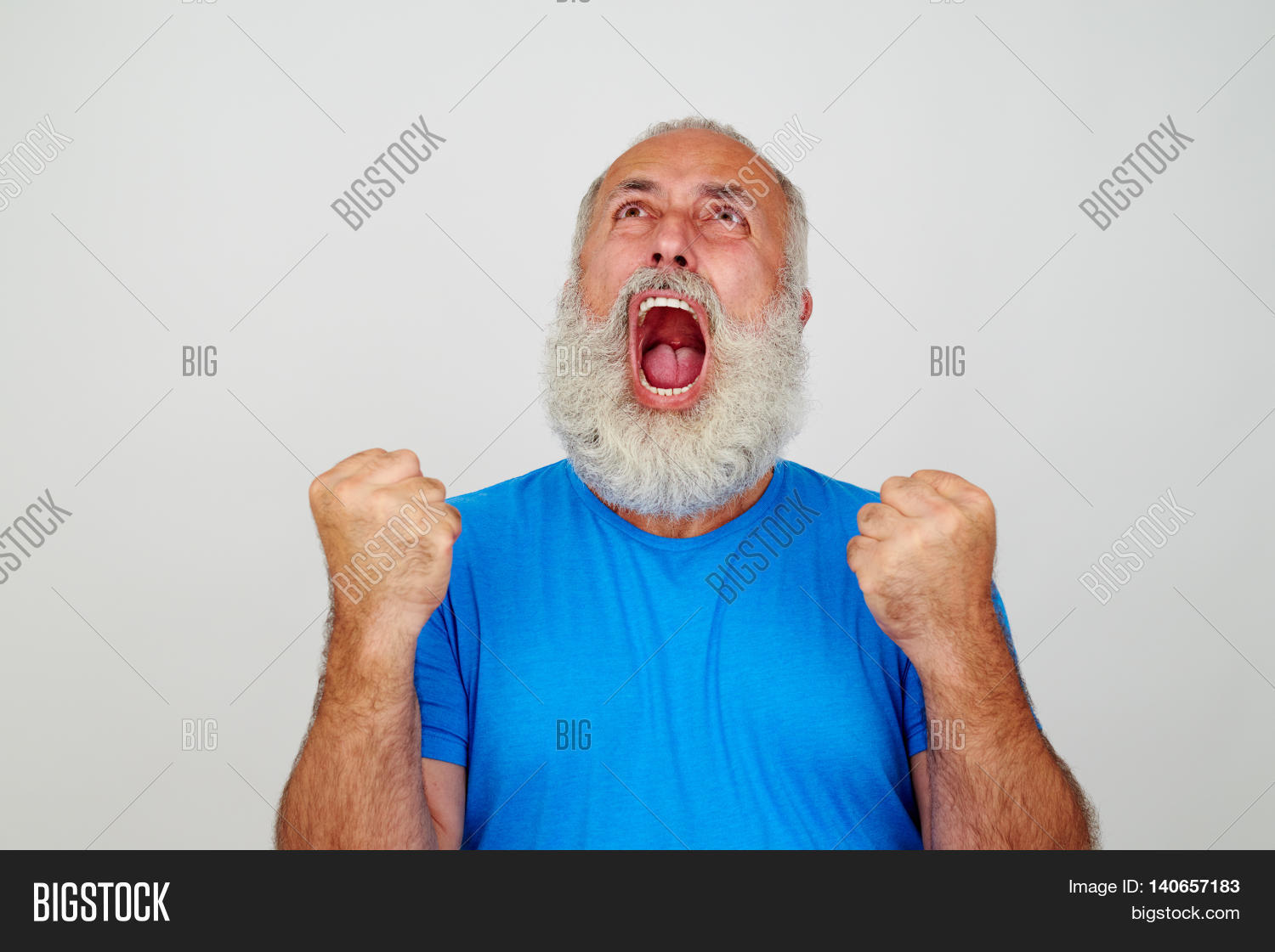 Aged Man White Beard Image & Photo (Free Trial) | Bigstock