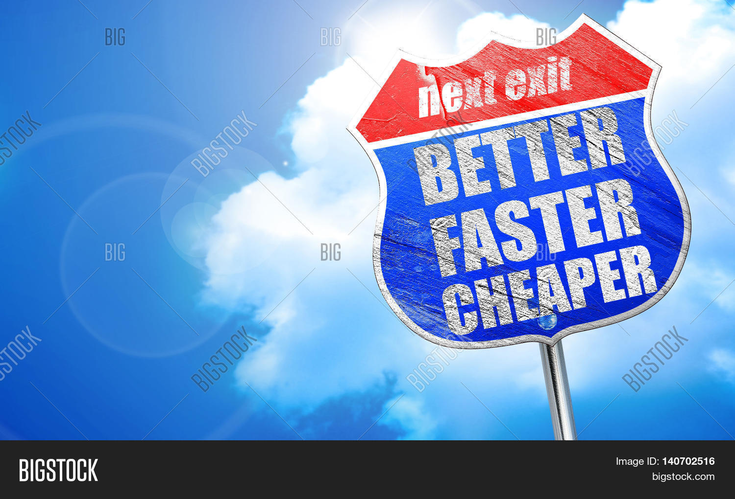Better Faster Cheaper Image & Photo (Free Trial) | Bigstock