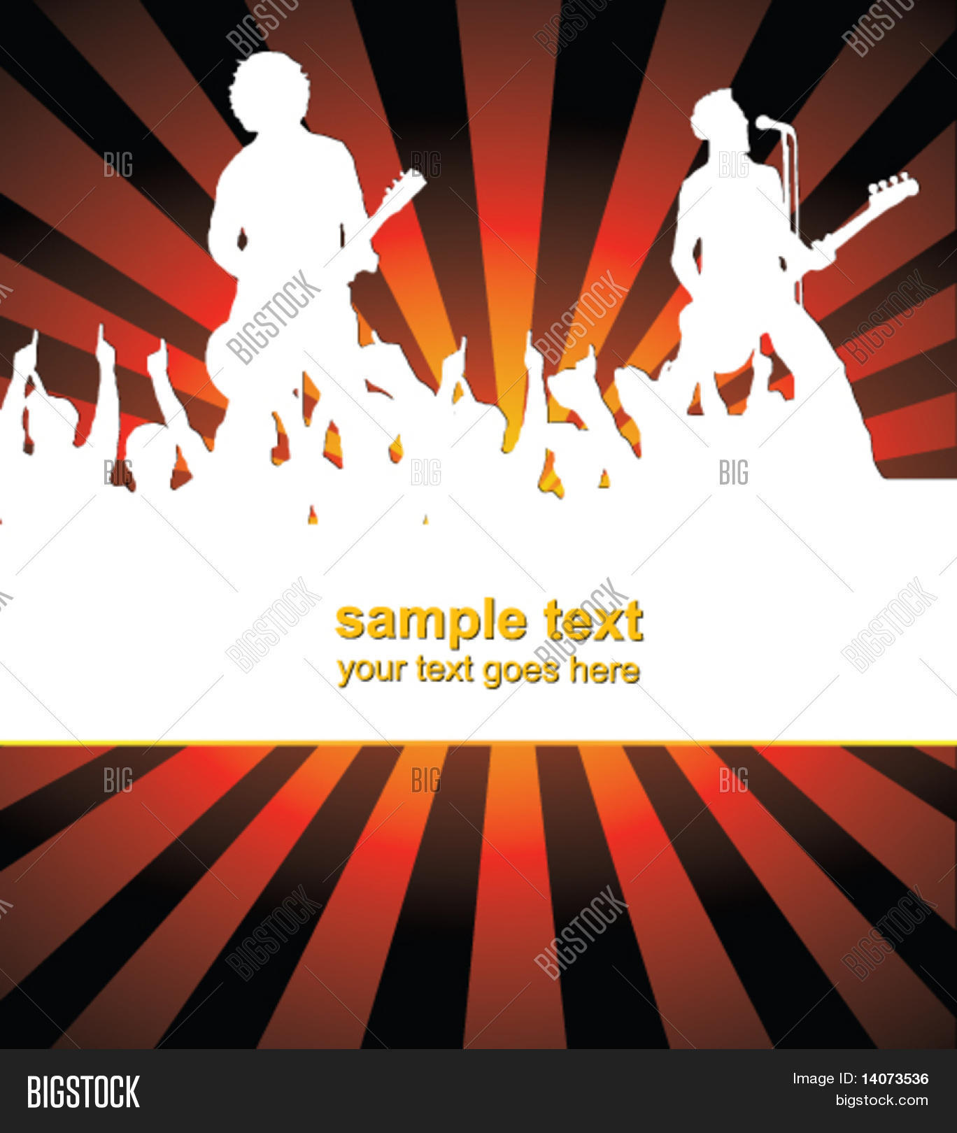 Singers Crowd Fans - Vector & Photo (Free Trial) | Bigstock