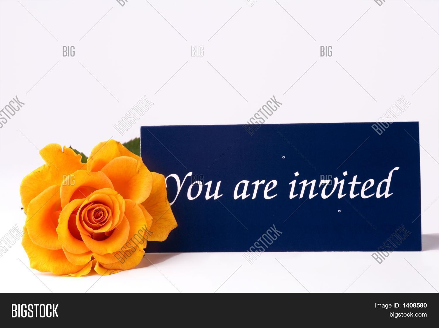 You Invited Image & Photo (Free Trial) | Bigstock