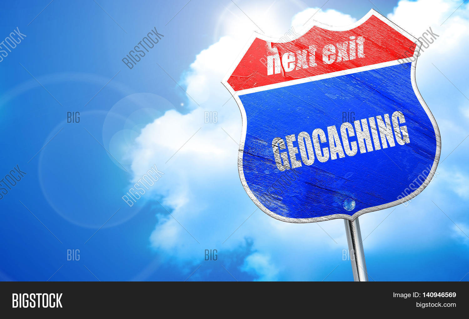 Geocaching Sign Image & Photo (Free Trial) | Bigstock