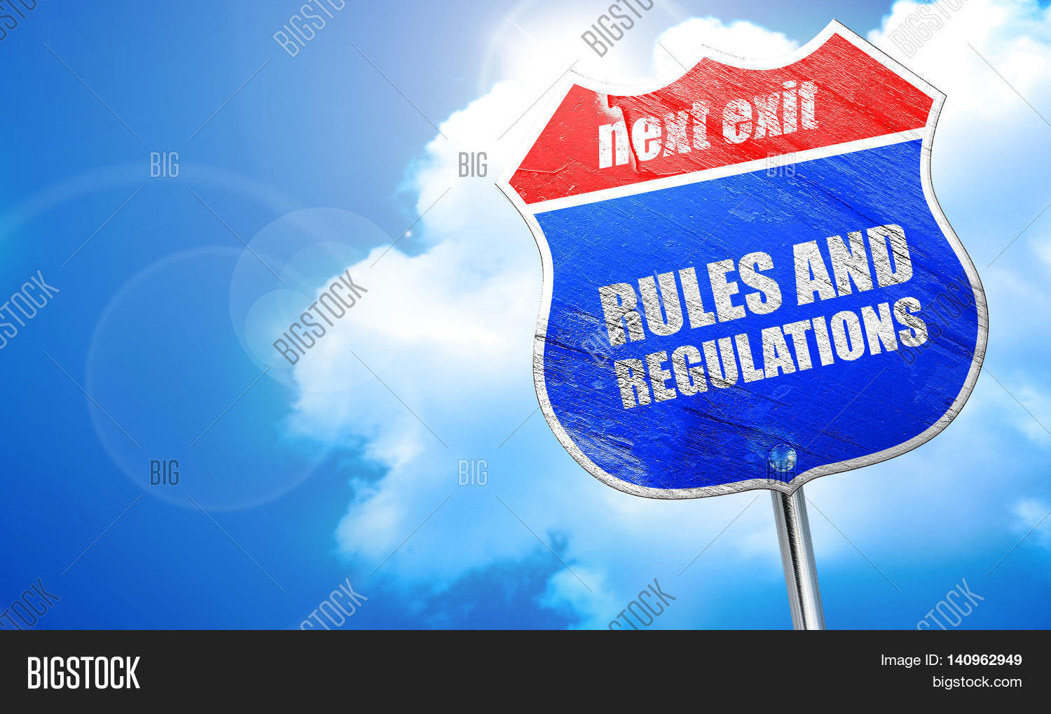 Rules Regulations, 3D Image & Photo (Free Trial) | Bigstock