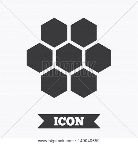 Honeycomb Sign Icon. Vector & Photo (Free Trial) | Bigstock