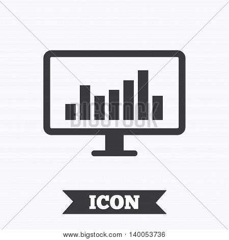 Computer Monitor Sign Vector & Photo (Free Trial) | Bigstock