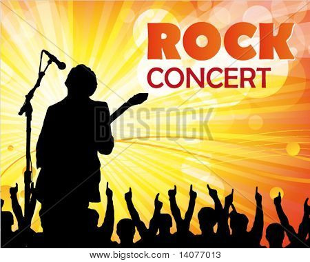 Singer Crowd Fans - Vector & Photo (Free Trial) | Bigstock