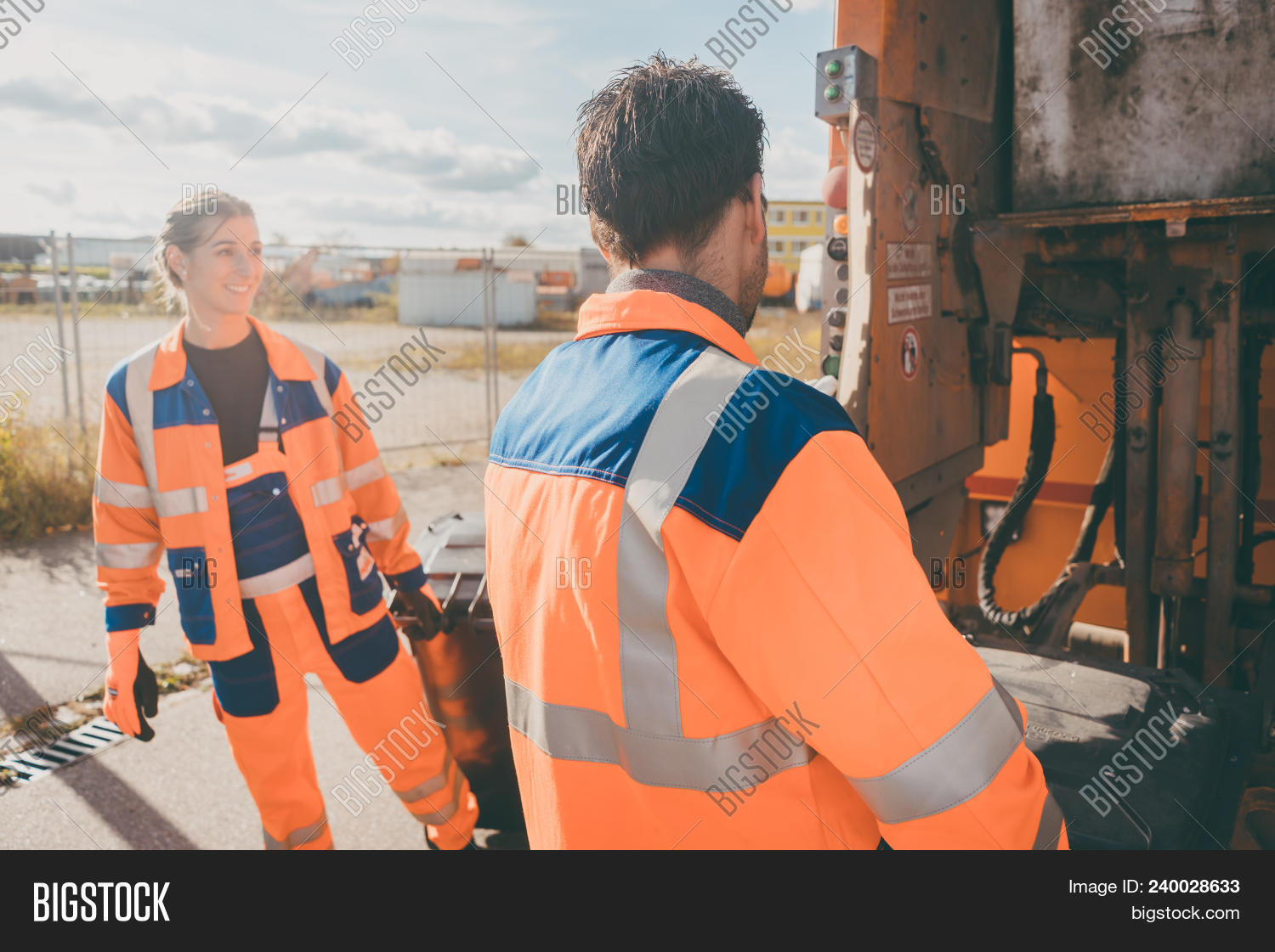 Garbage Man Women Image & Photo (Free Trial) | Bigstock