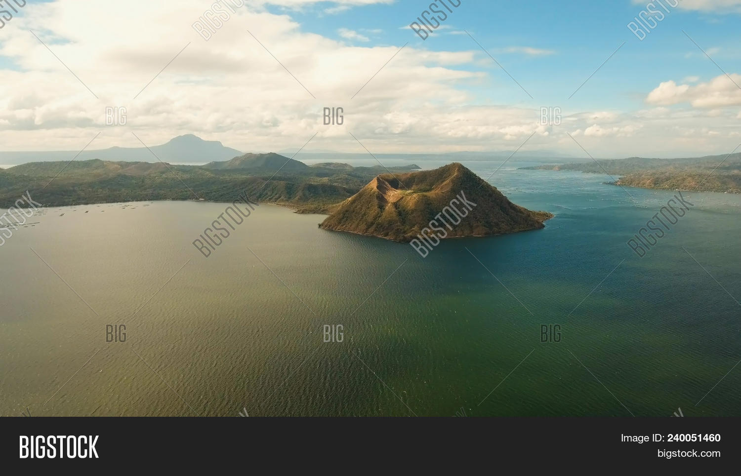 Aerial View Taal Image & Photo (Free Trial) | Bigstock