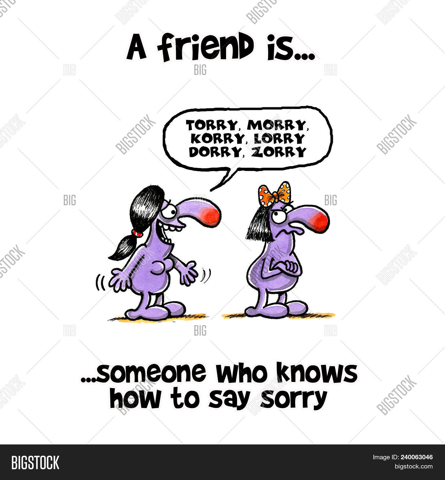 Woman Tries Say Sorry Image & Photo (Free Trial) | Bigstock