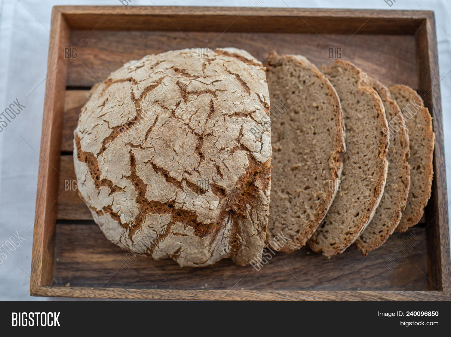 Home Made Rye Bread On Image & Photo (Free Trial) | Bigstock
