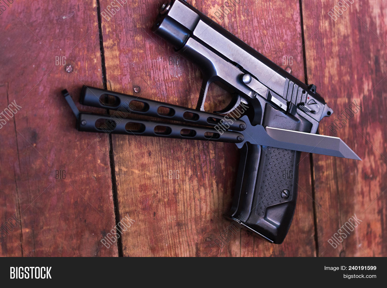 Sharp Knife Fighting Image & Photo (Free Trial) | Bigstock