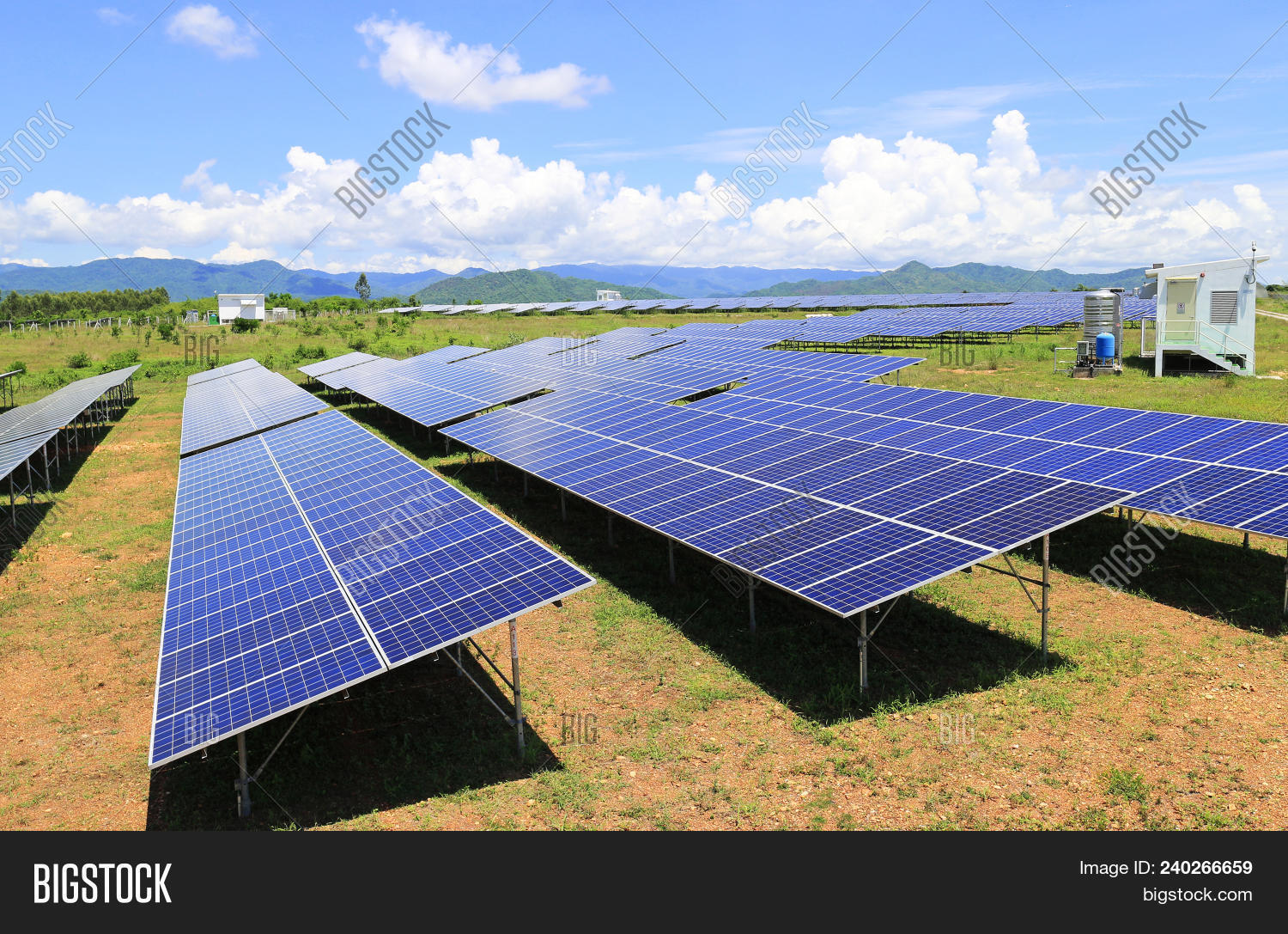 On Ground Solar Farm Image & Photo (Free Trial) | Bigstock