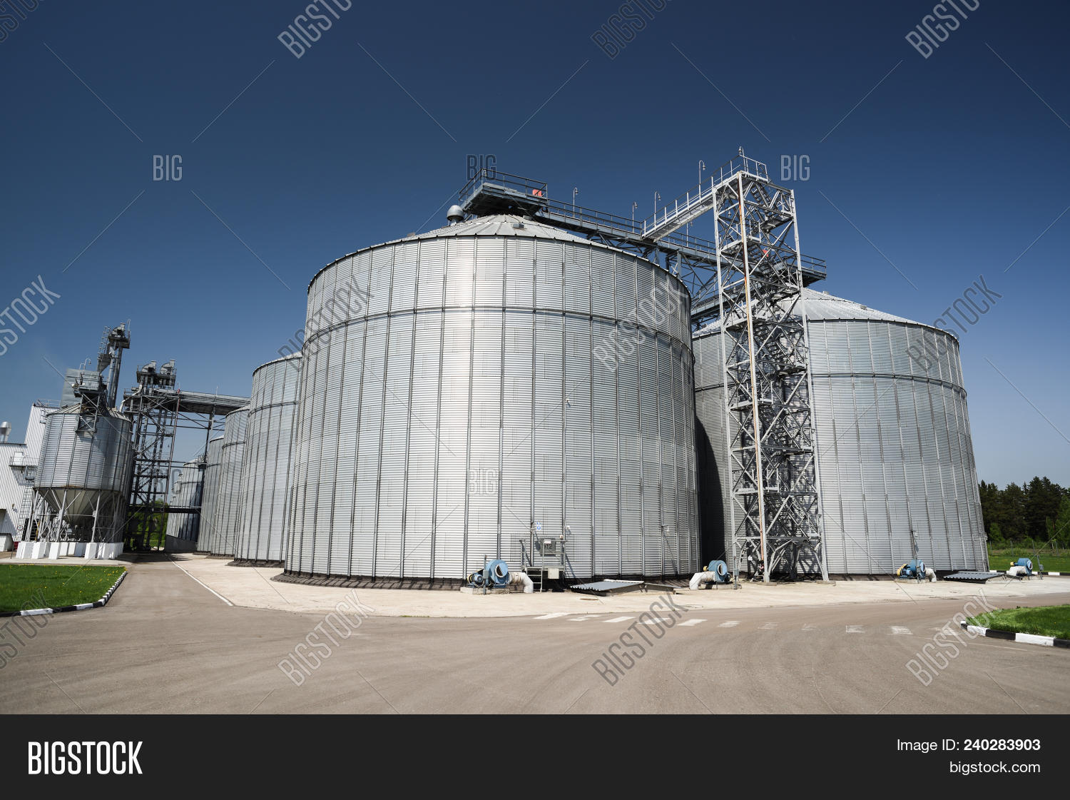 Modern Granary. Agro- Image & Photo (Free Trial) | Bigstock