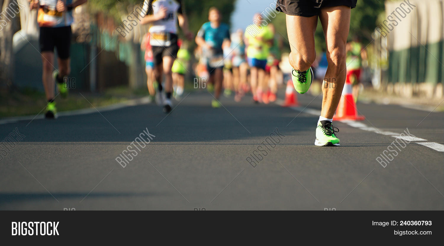 Marathon Running Race Image & Photo (Free Trial) | Bigstock