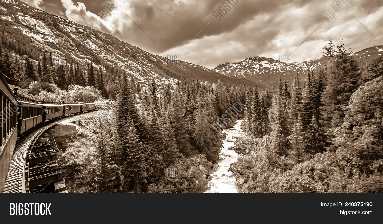 White Pass Yukon Route Image & Photo (Free Trial) | Bigstock