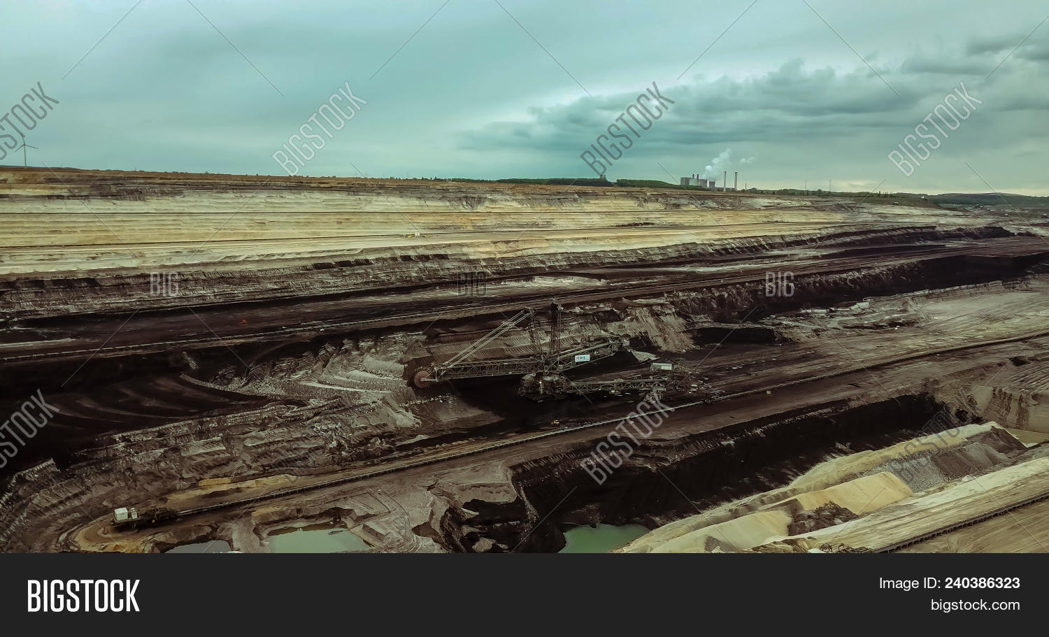 Coal Mining Landscape Image & Photo (Free Trial) | Bigstock