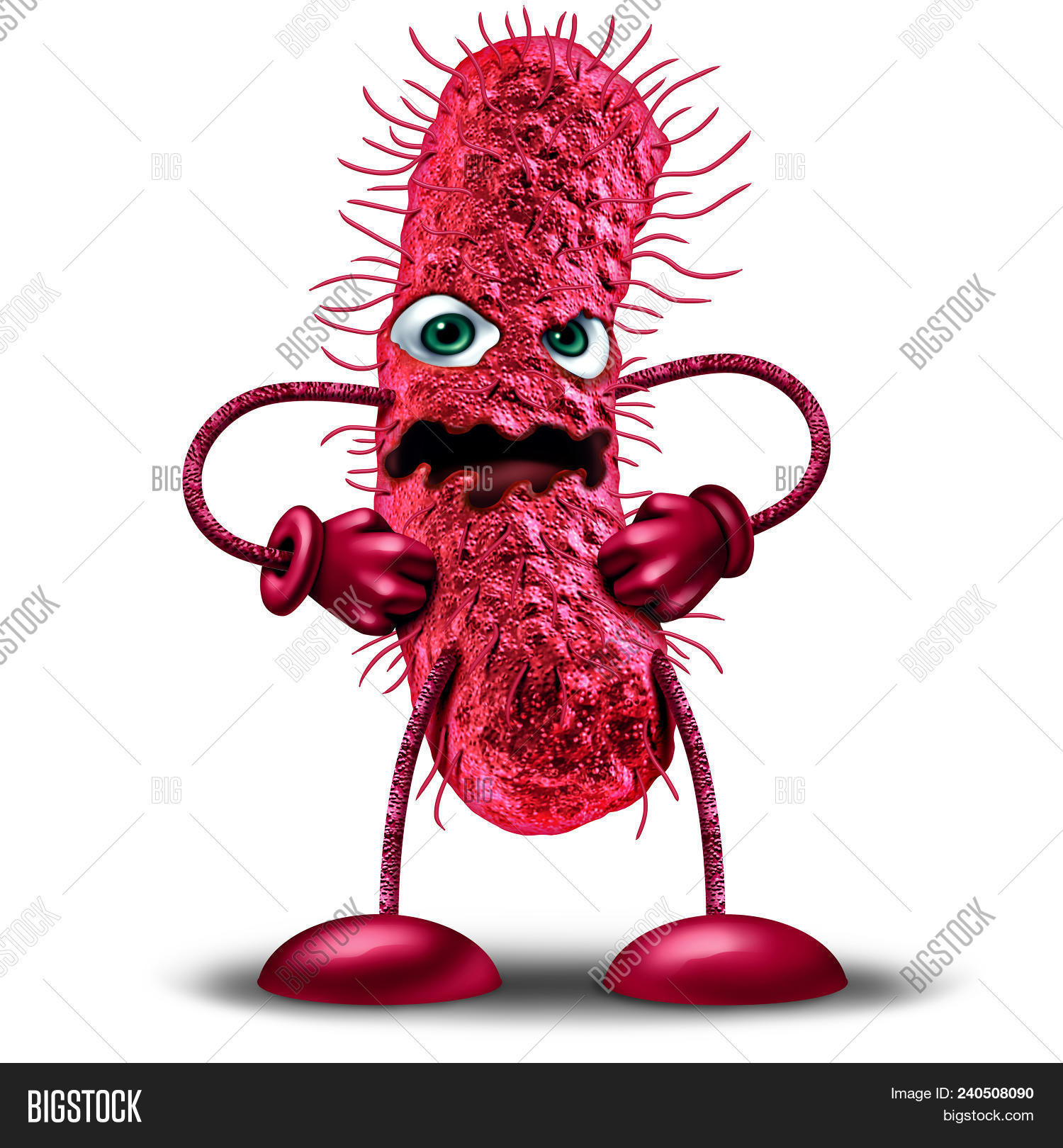 Cartoon Bacteria Image & Photo (Free Trial) | Bigstock