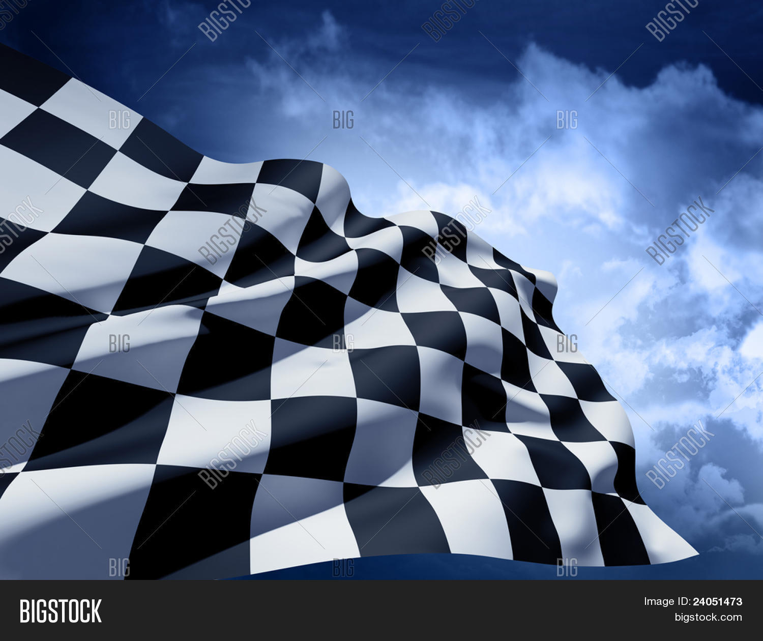 Flag End Race. See Image & Photo (Free Trial) | Bigstock