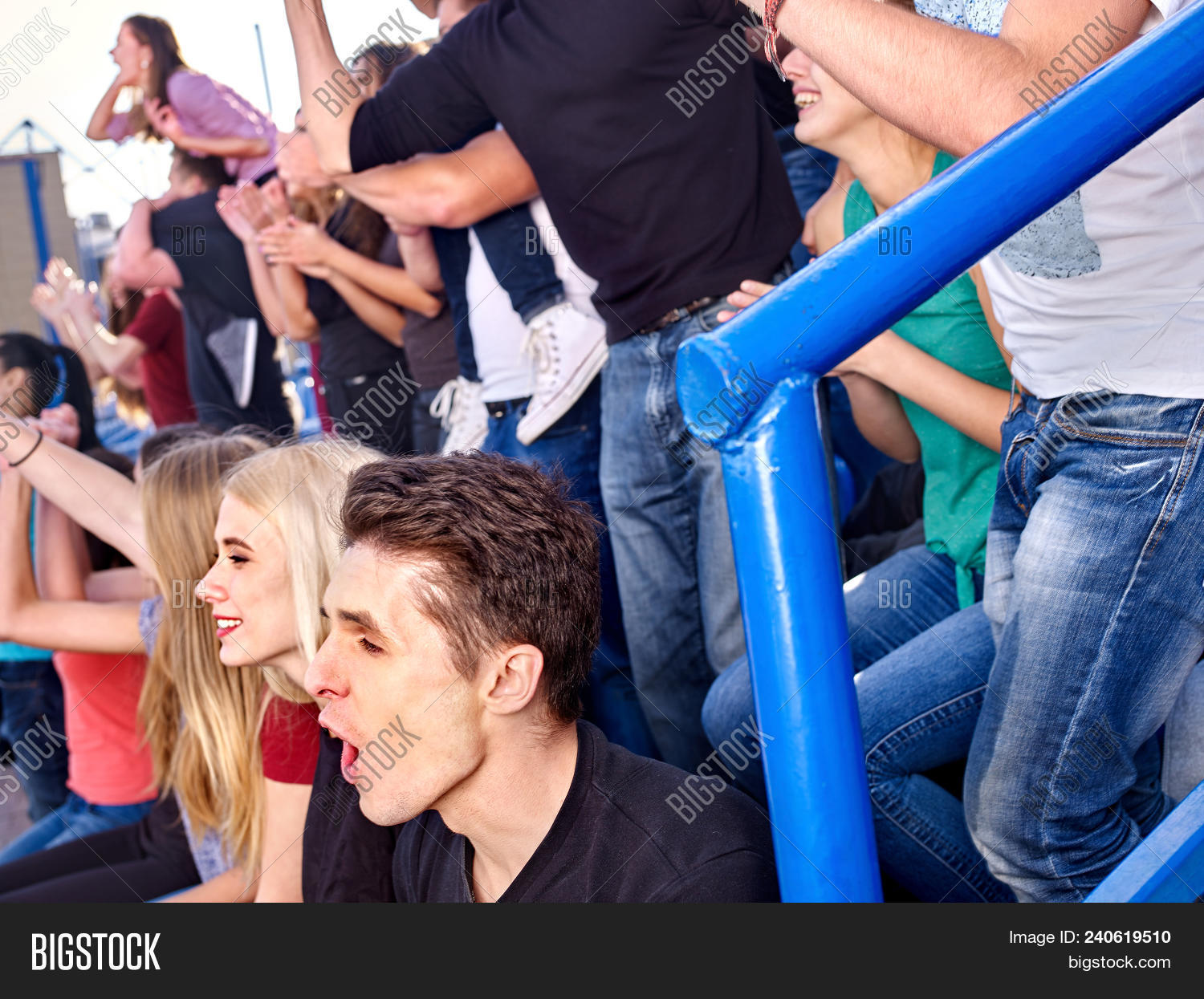 Fans Cheering Stadium Image & Photo (Free Trial) | Bigstock