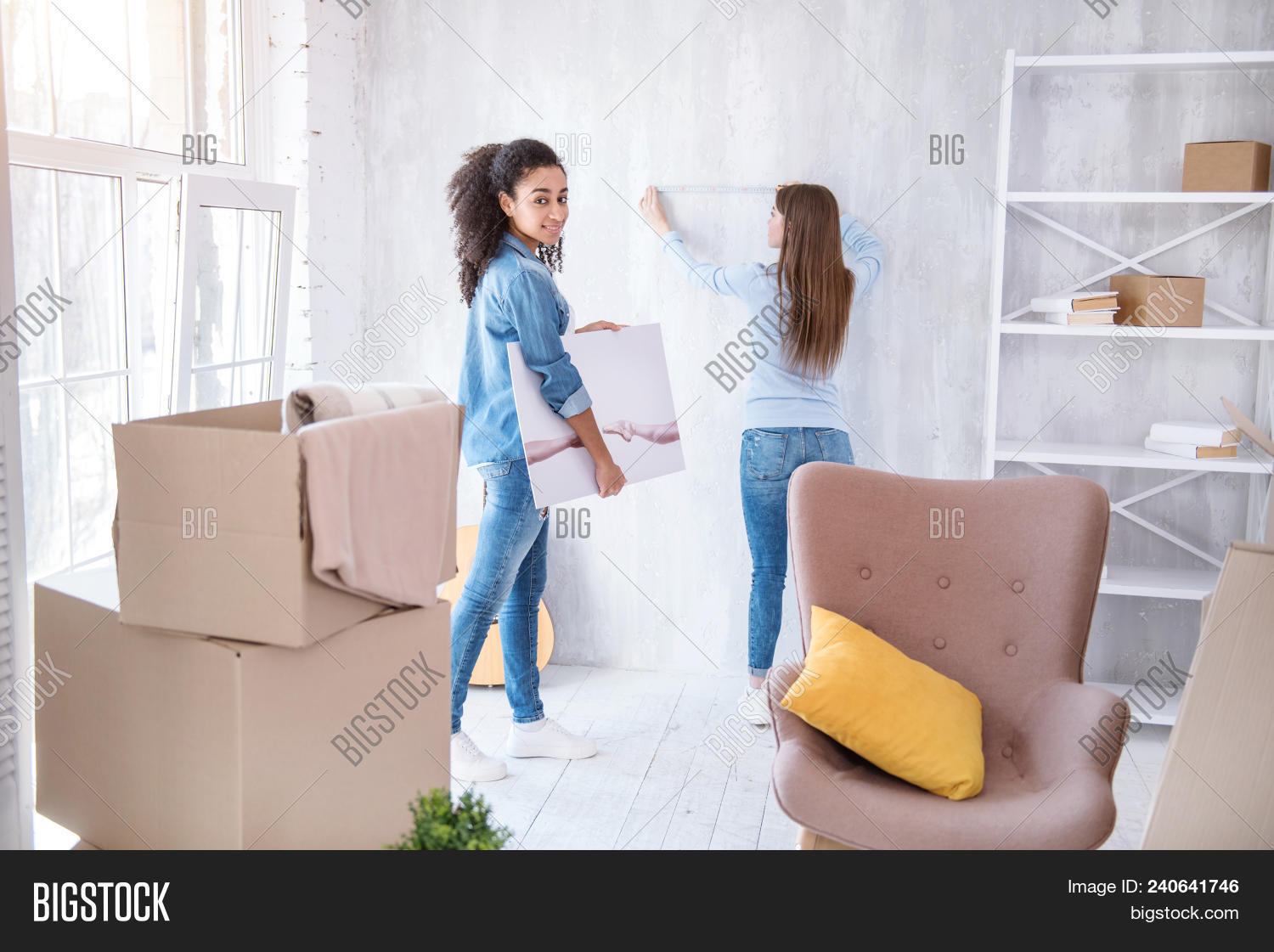 Helping Her Roommate. Image & Photo (Free Trial) | Bigstock