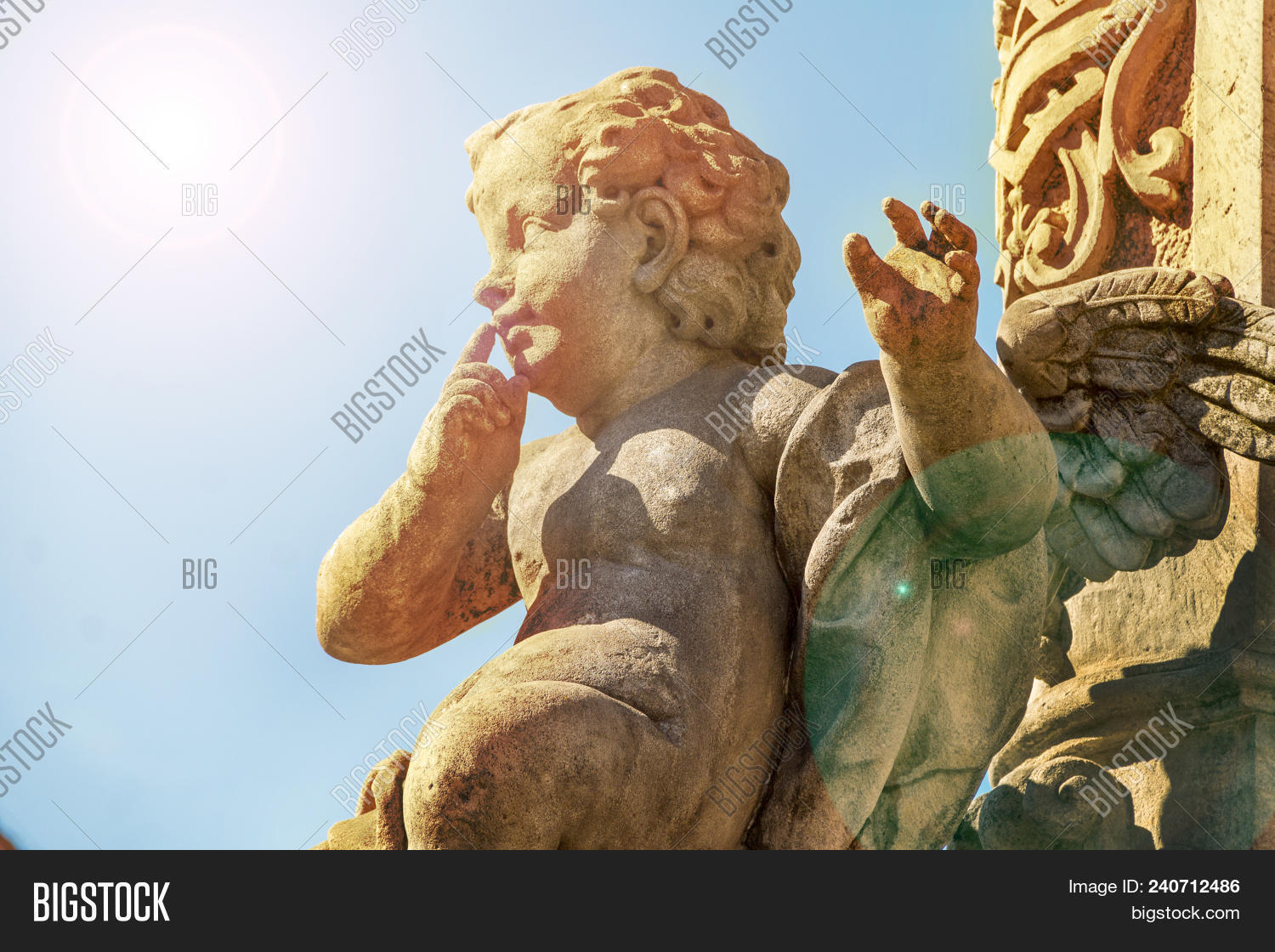 Statue Cupid Made Image & Photo (Free Trial) | Bigstock