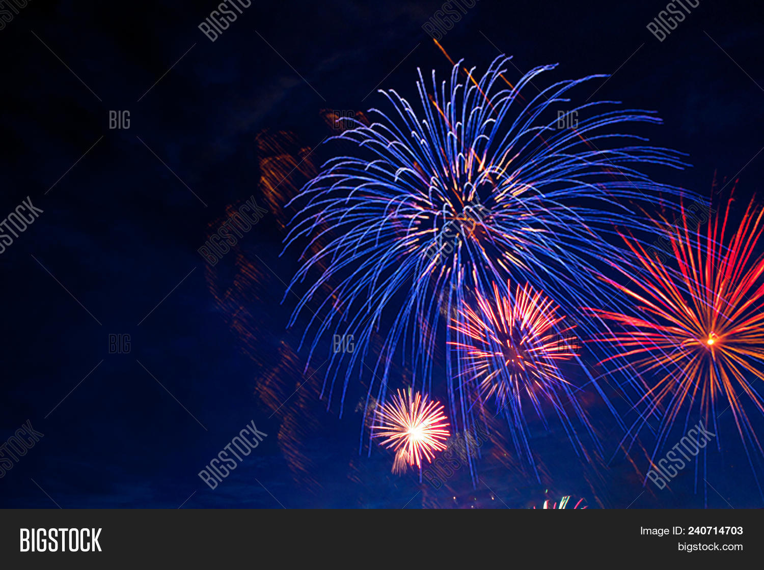 Fireworks Sky Twilight Image & Photo (Free Trial) | Bigstock