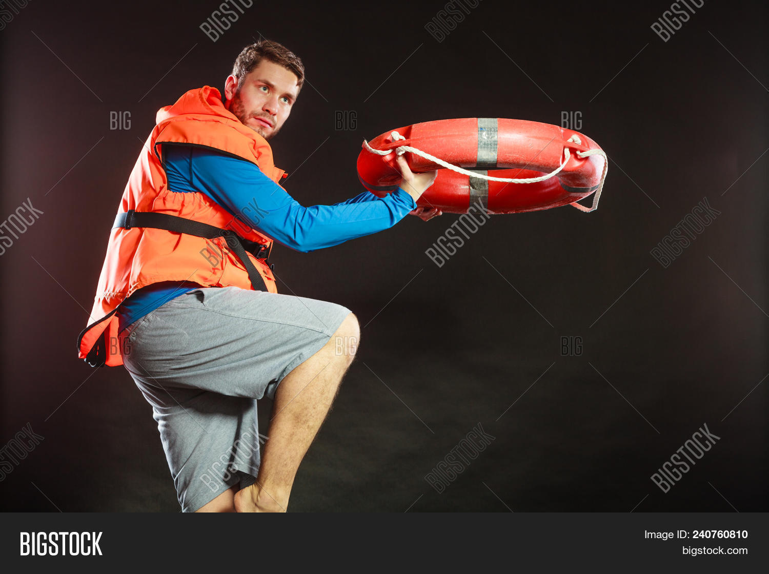 Lifeguard Life Vest Image & Photo (Free Trial) | Bigstock