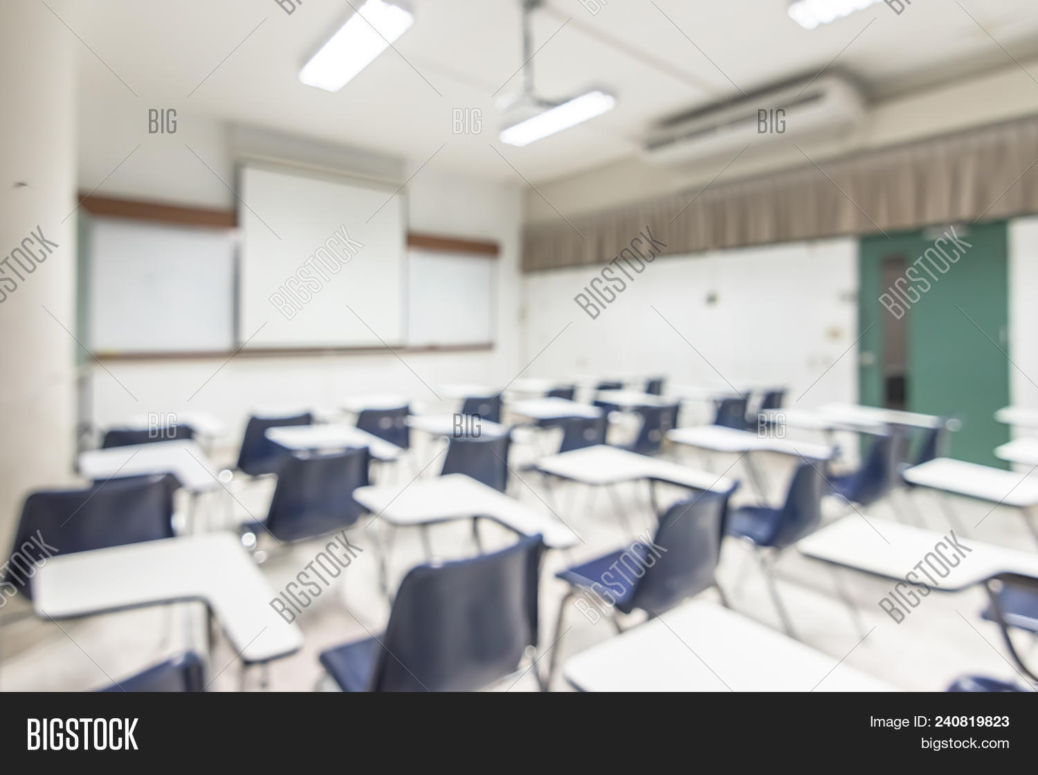 Blur Classroom Image & Photo (Free Trial) | Bigstock