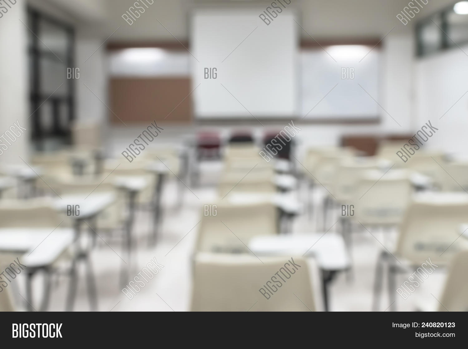Blur Classroom Image & Photo (Free Trial) | Bigstock